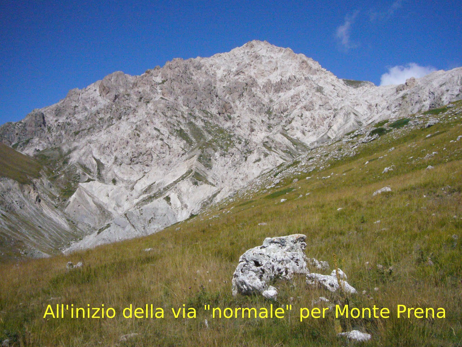 camminare leggendo: Monte Prena (Gran Sasso d'Italia)