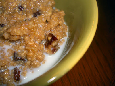 Moogie Mush, cracked wheat cereal - Jamie Cooks It Up