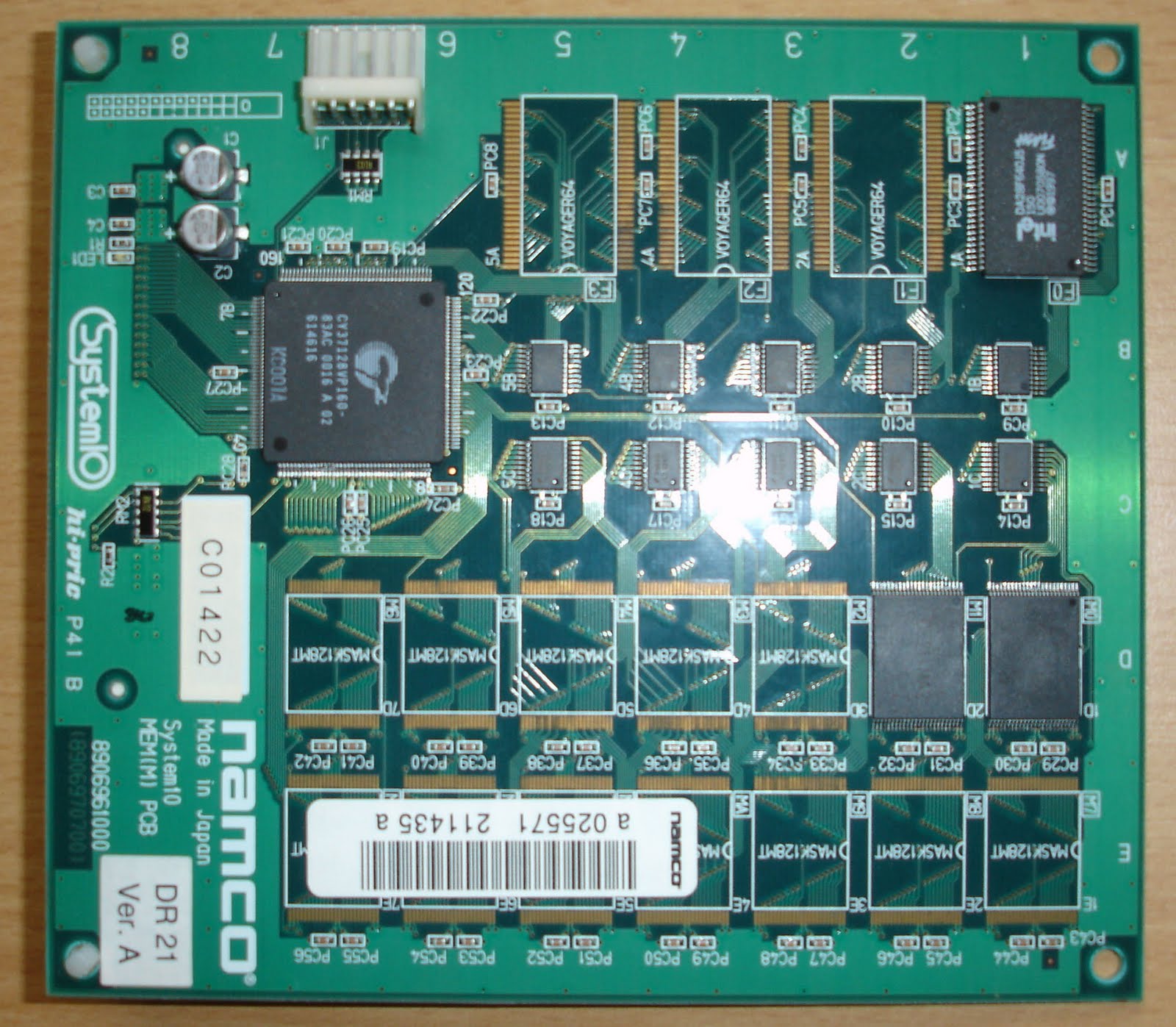 Random Arcade Shit: Mr Driller G PCB : Namco System 10 : Namco 2001