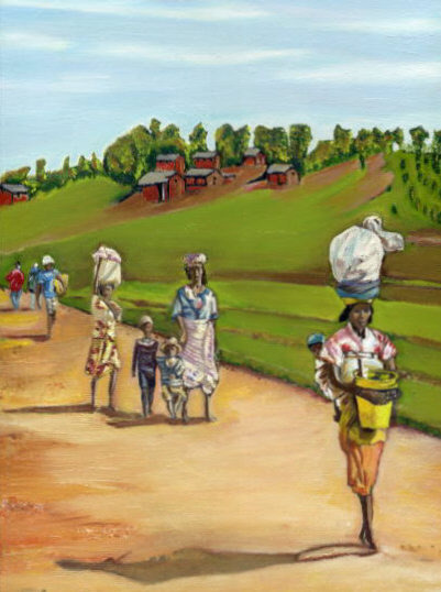 OCHEN artiste peintre havrais: GALERIE 2 - Thème Madagascar - Huiles ...