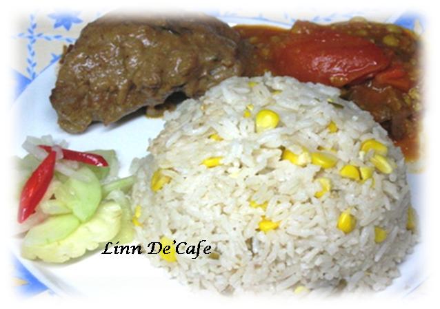 Linn De'Cafe: Nasi Jagung