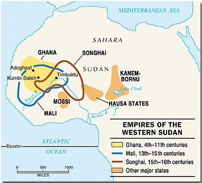Mansa Musa Hajj Map