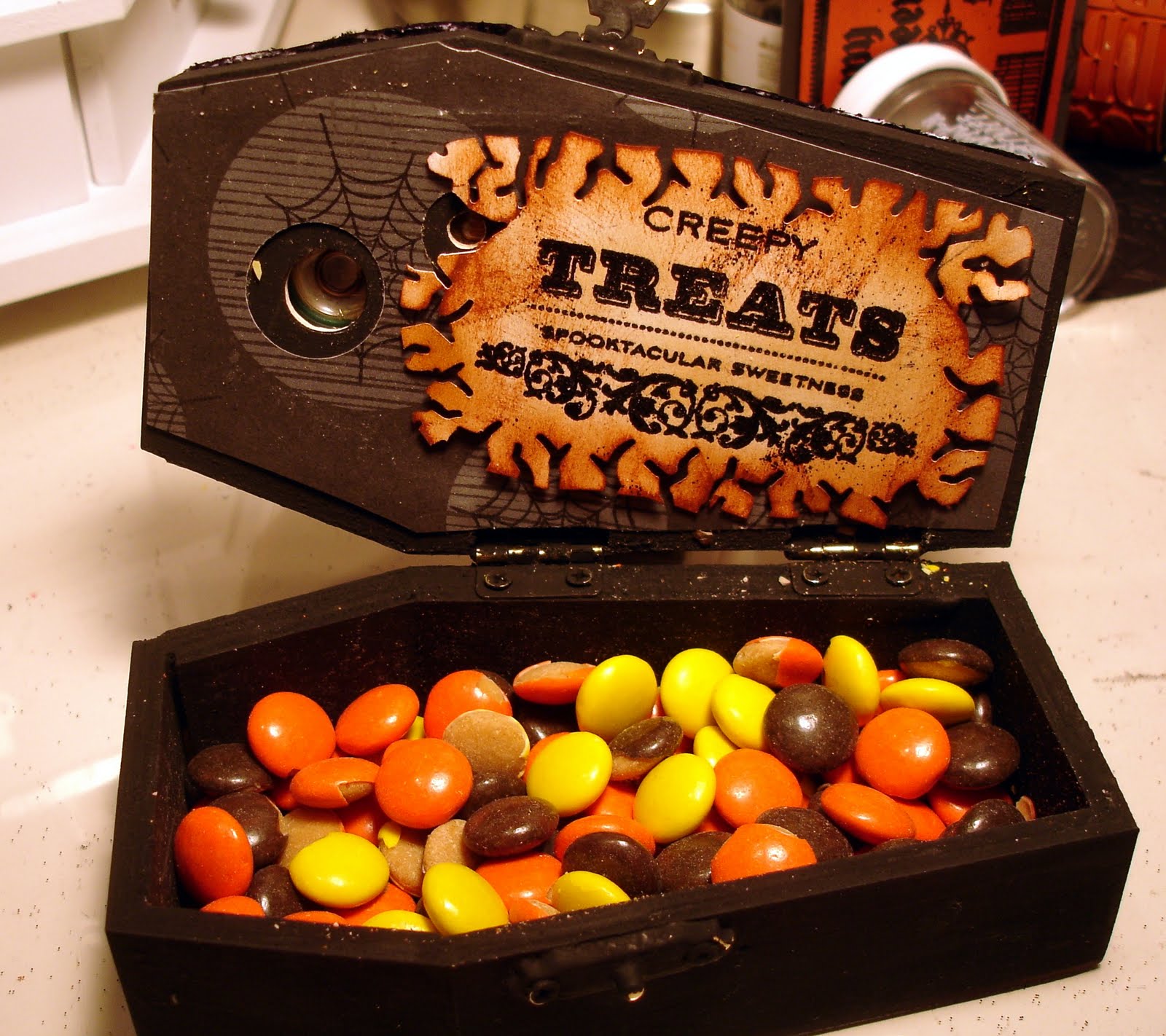 Tammy's Creations: Stamp Camp Coffin Candy Box