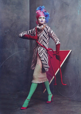 Fashion Magazine Models: Fashion photography by Steven Meisel