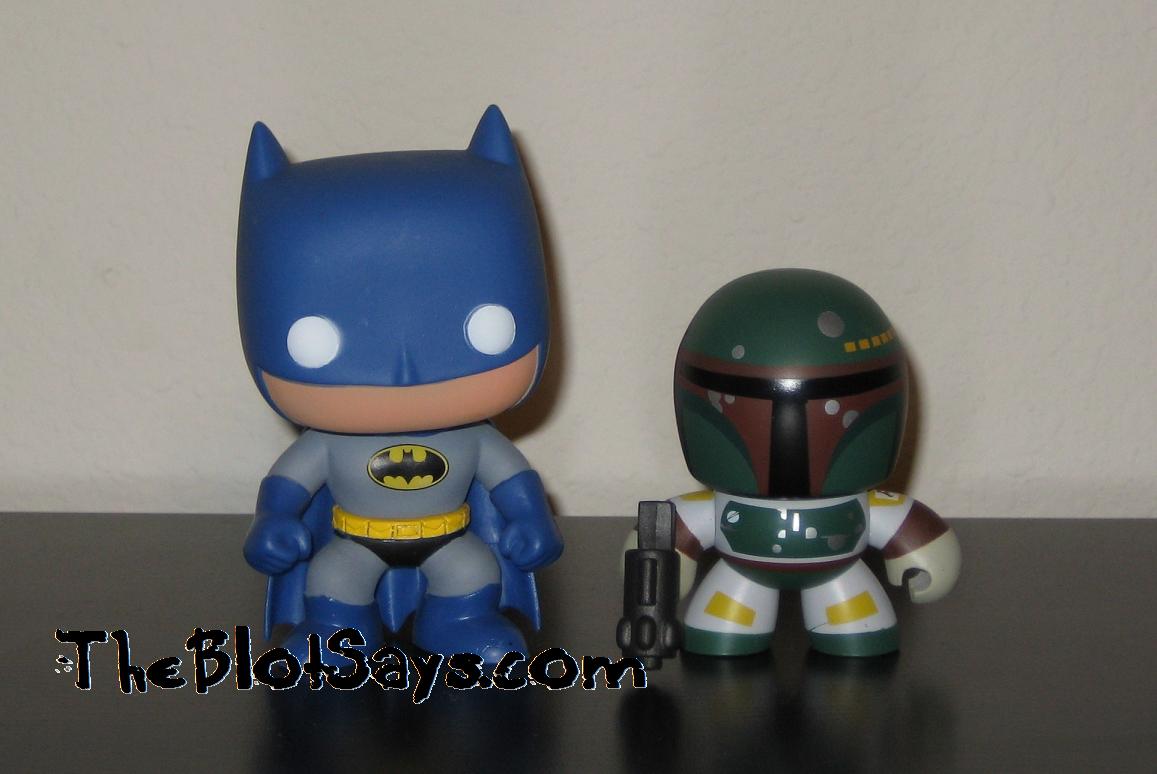 The Blot Says...: Star Wars Mini Mighty Muggs vs. Pop! Heroes DC Universe