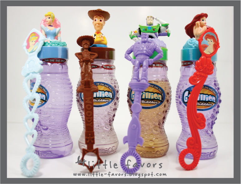 Little Favors: Disney Bubbles