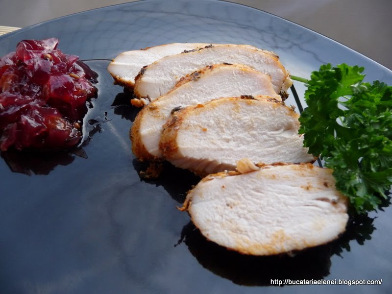 Bucataria Elenei: Piept de pui afumat