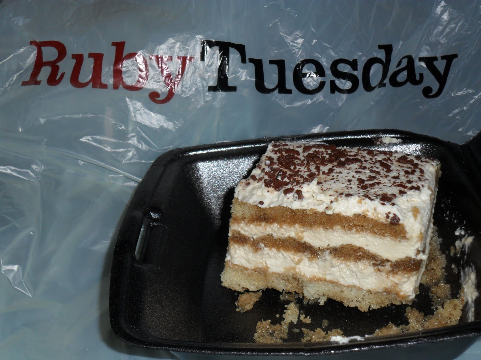 Tiramisu: Ruby Tuesday vs. Olive Garden