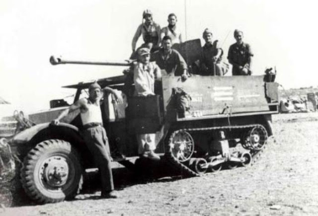 IDF ARMOR חיל השריון-צה"ל: M2 M3 Half Tracks in the IDF service זחל"מים ...