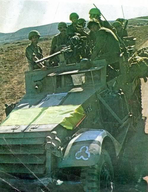 IDF ARMOR חיל השריון-צה"ל: M2 M3 Half Tracks in the IDF service זחל"מים ...