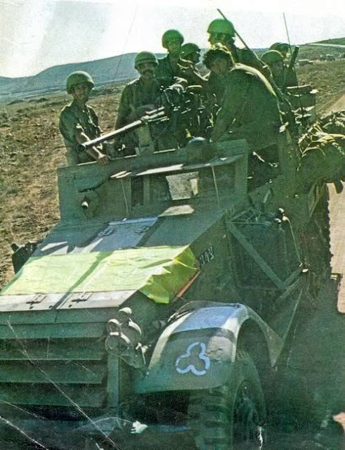 IDF ARMOR חיל השריון-צה"ל: M2 M3 Half Tracks in the IDF service זחל"מים ...
