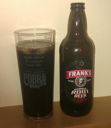 Cooking Lager - Franks Alcoholic Root Beer