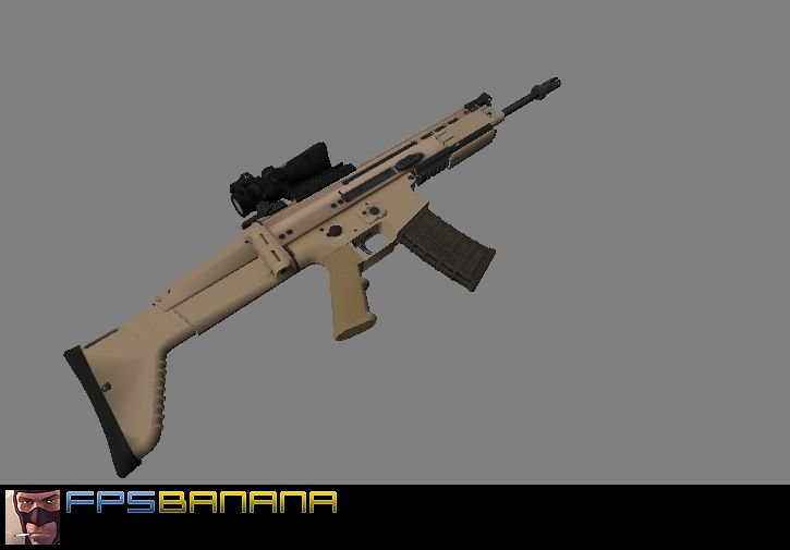CS - AUG Scar-L With Scope