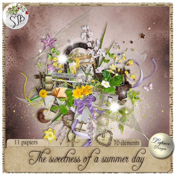 Rose's Scrap Creations: The Sweetness of a summers day by Lapuce Designs