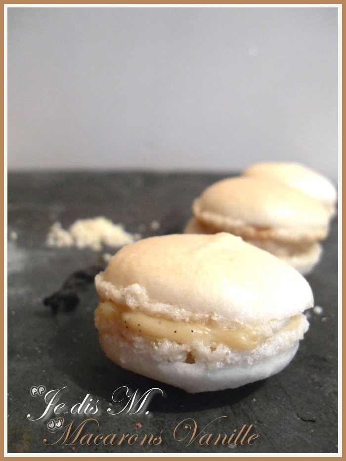M le Macaron Vanille - Je dis M. Food & Blog Lifestyle en Normandie