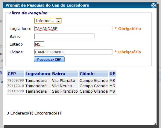 Blog , Ricardo Oliveira TI: Facilidades da WEB I - Webservice de Busca ...