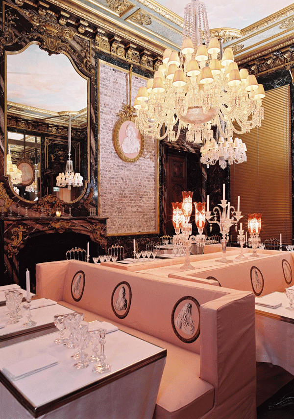 Restaurant Design: New Baroque style