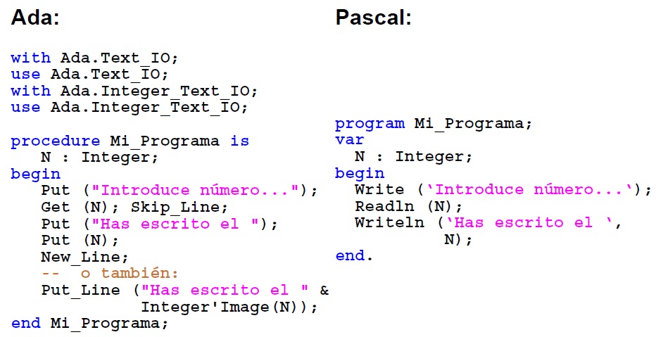 Lenguaje de Programacion / Jose bernal: Lenguaje de Programación Ada