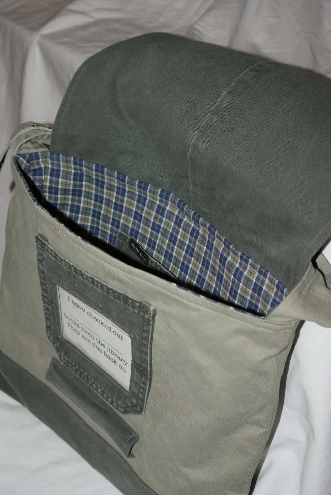 Second Chances by Susan: Library Book Bags