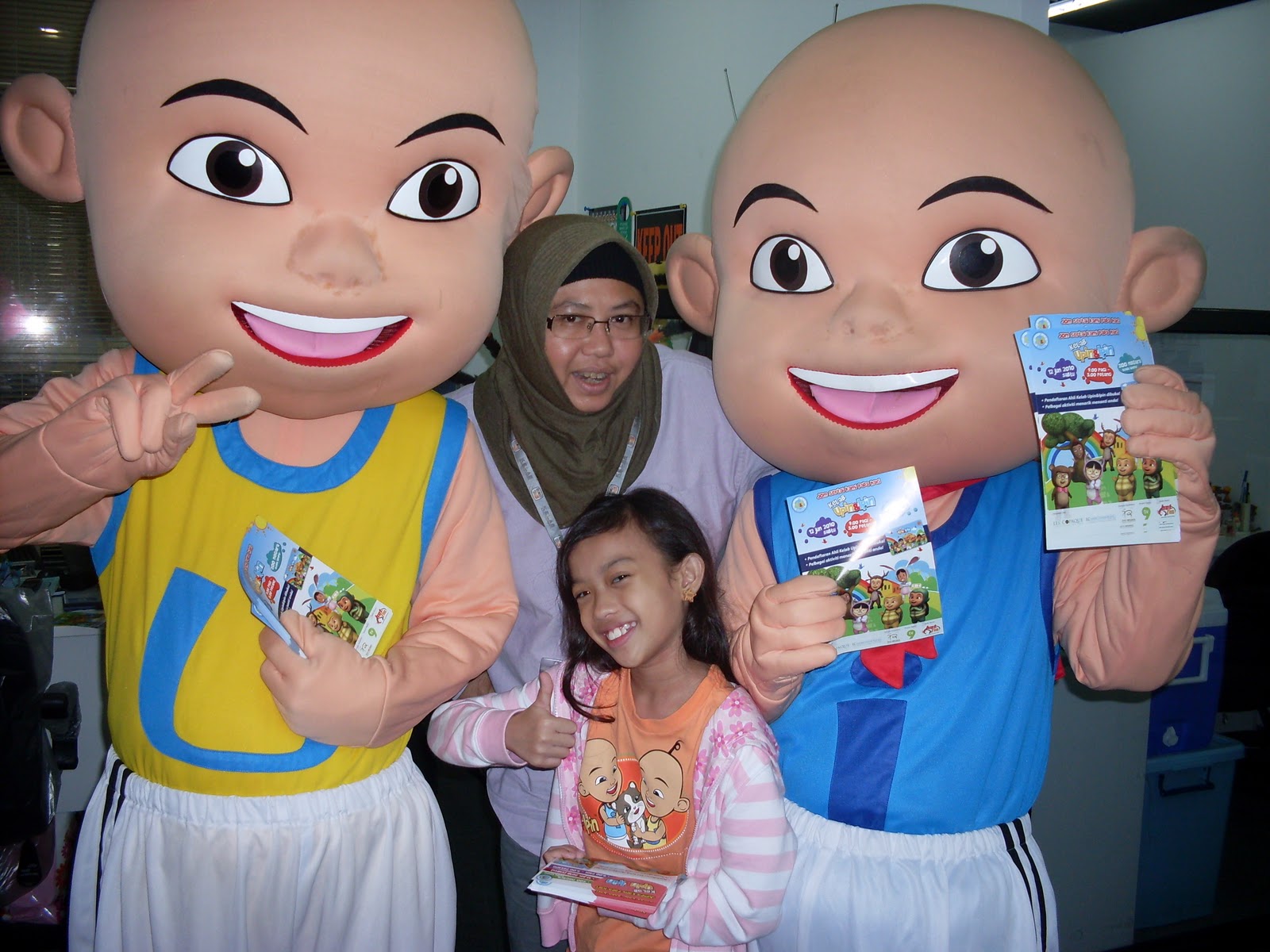 Mazlin Chik Inn Nordin: "BUDAK BOTAK SI UPIN DAN IPIN......"