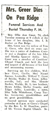 Greer Family Heritage