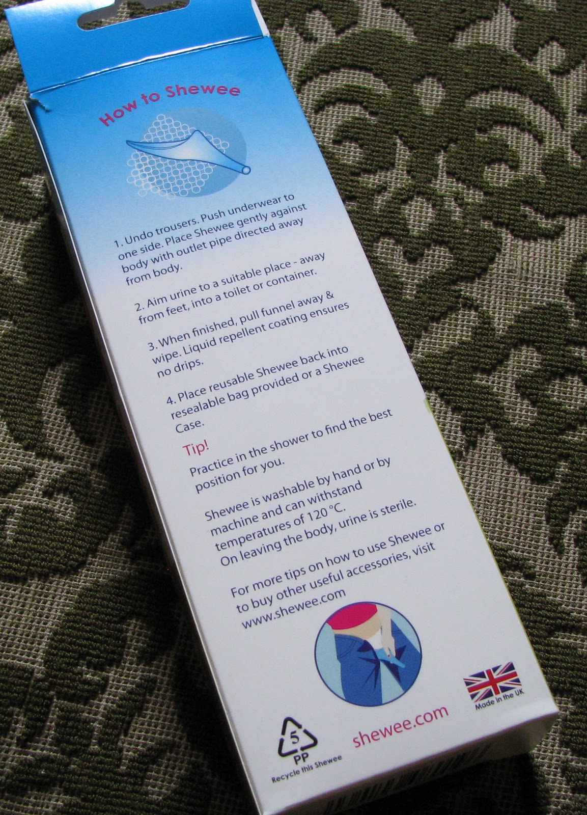 Addicted to Konad: Review: Shewee - or how to pee standing up :D