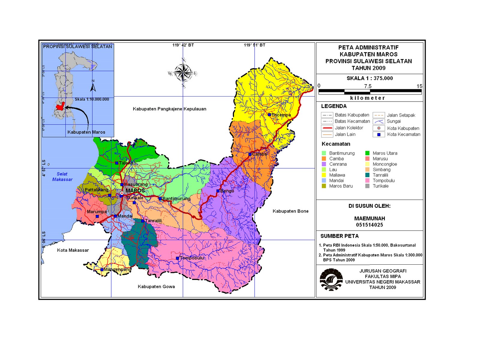 signal-geo: Peta Sulawesi Selatan