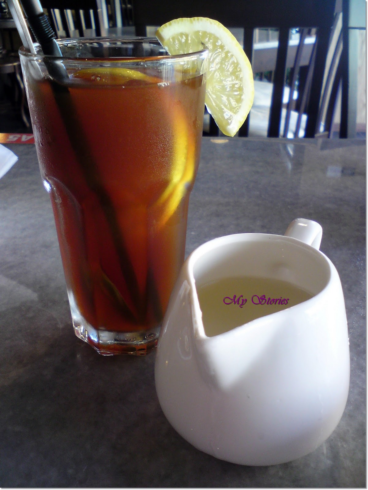 Lunch at Cawan Cafe, Beverly Hills. - carolinemayling