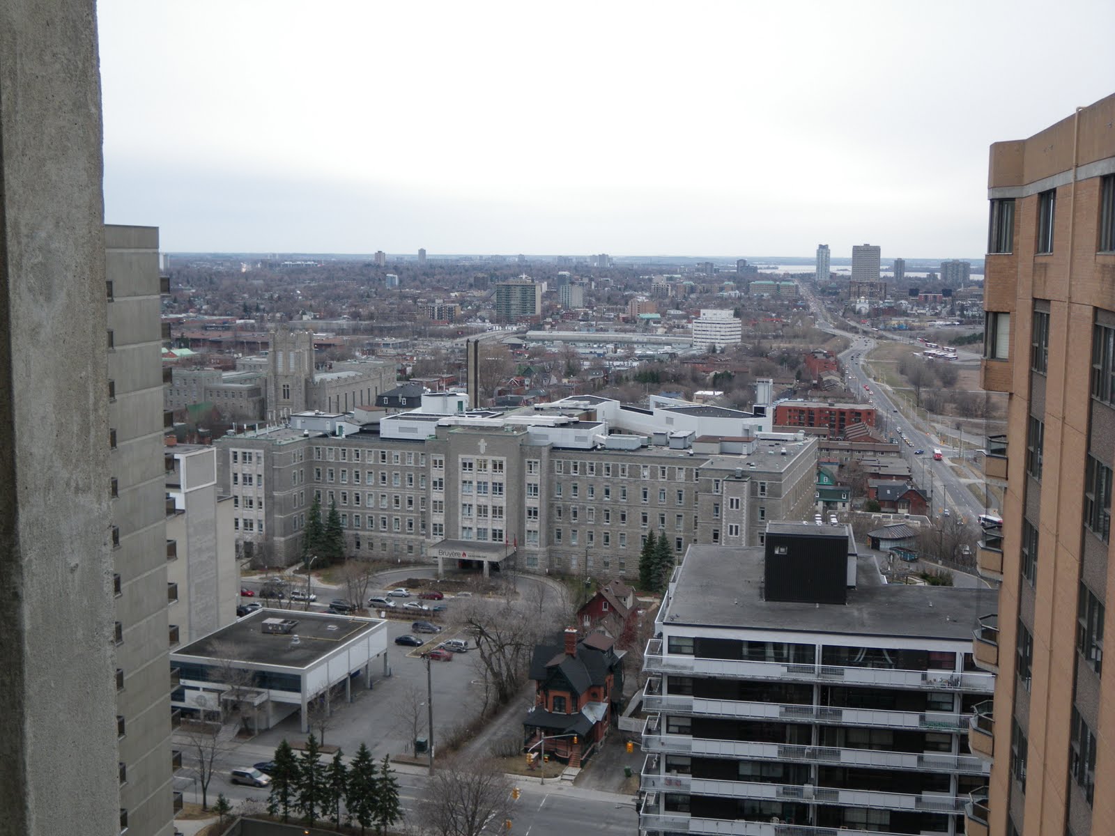 Images of Centretown: West Side from above
