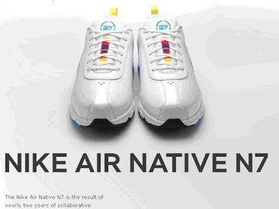 cop on the settee: Nike Air Native N7