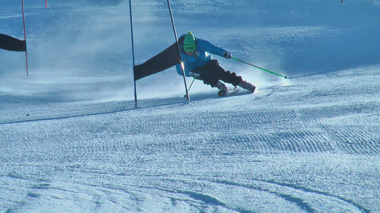 Impulse Racing and BISS Racing: Giant Slalom Training In The Sun