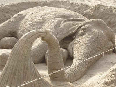 BoldMail: A Badass Gallery of Animal Sand Sculptures