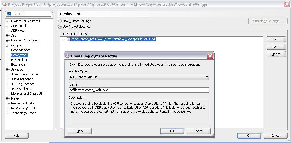 Java Oracle Soa Blog Adf Task Flow Interaction With Webcenter Composer