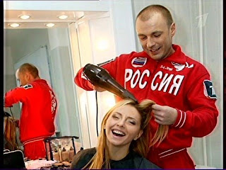 beautiful women athlete: Tatiana Navka and her husband Alexander Zhulin ...