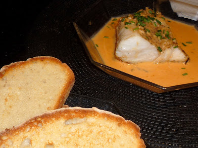 Dishing It Out: Pan-Roasted Cod with a Spicy Seafood Bisque Sauce