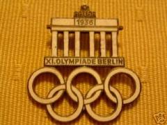 All about Antiques: All about Antiques : Antiques Olympics 1936 Pins