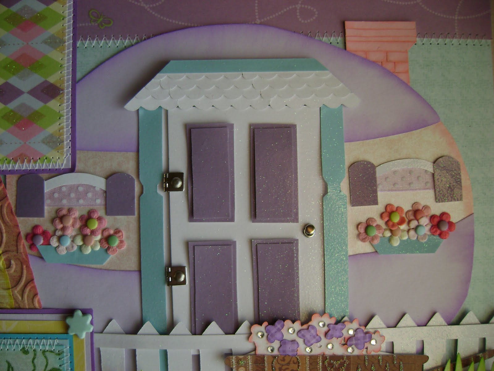 Alicazam: Scrapbook Layout 2: Easter