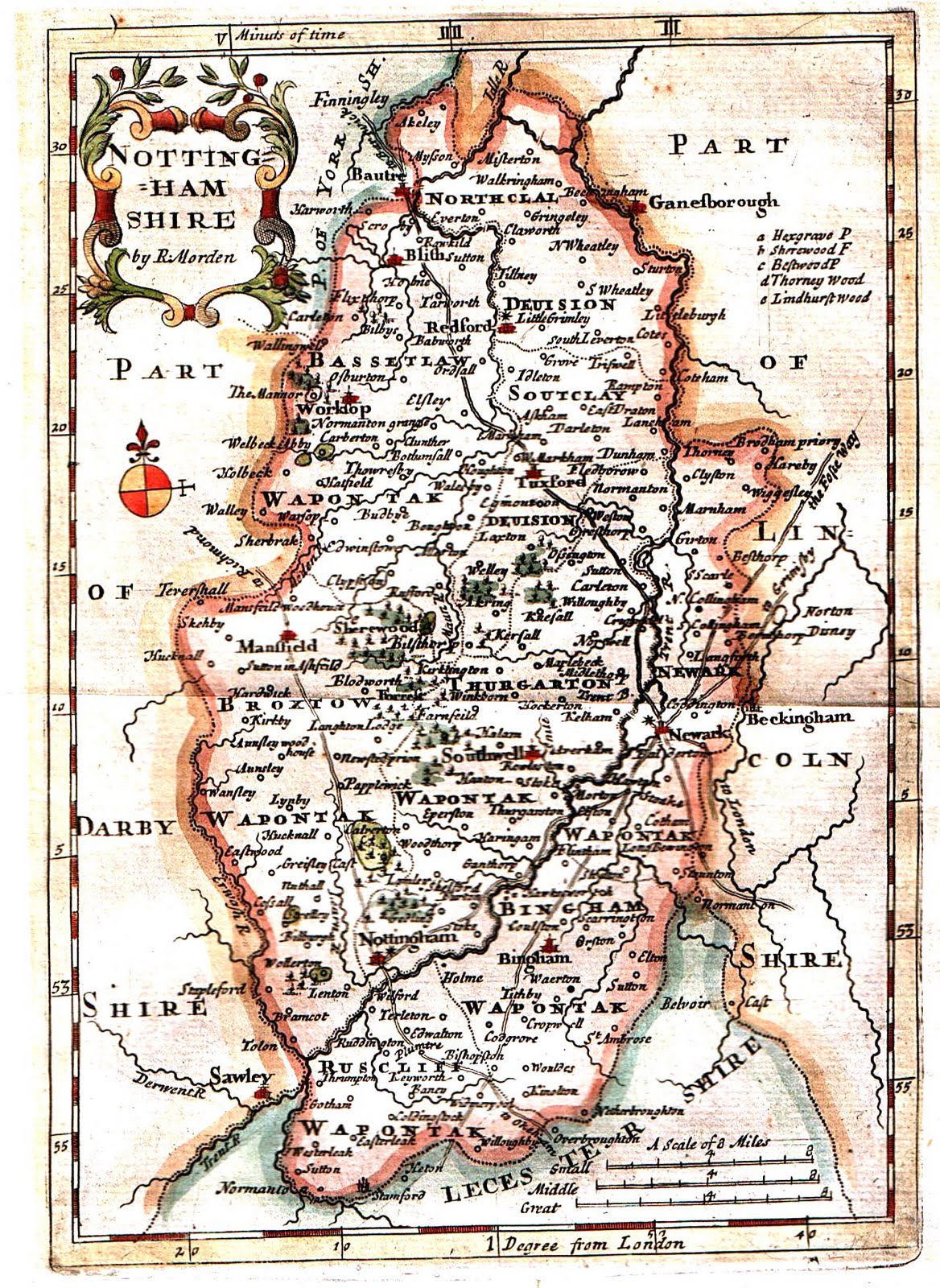 Walt Disney's Story Of Robin Hood: Nottinghamshire in 1693