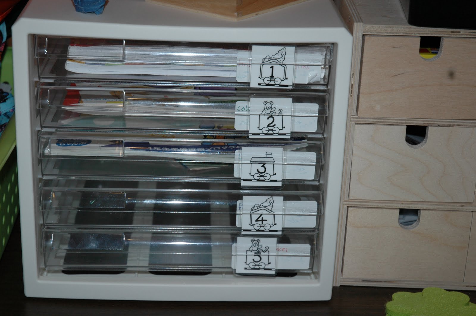 A busy lizzie life: Our workbox system