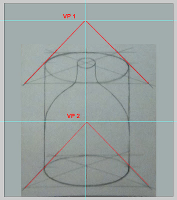 surface fragments: Perspective Drawing