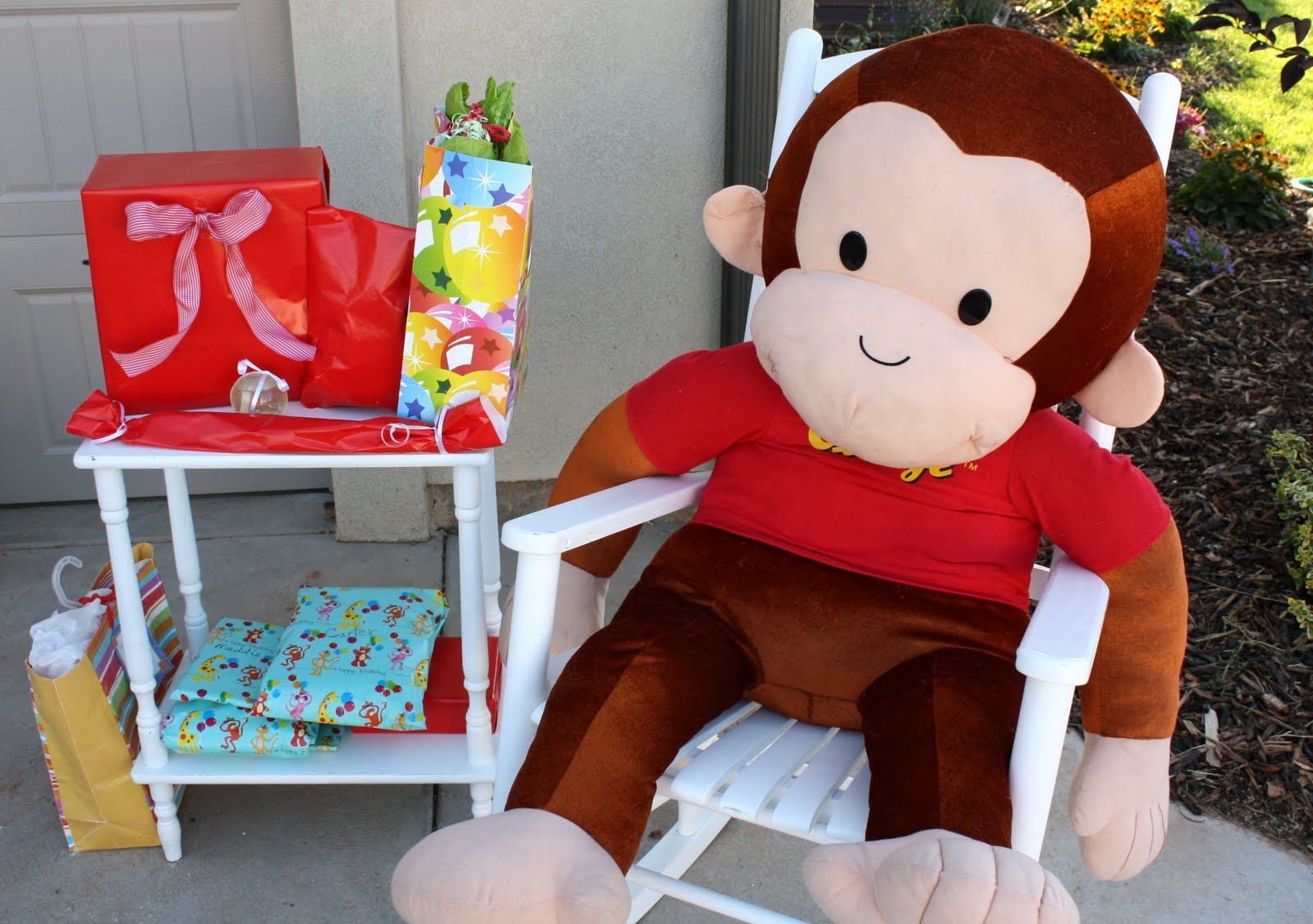 The Glines Family: Carter's Curious George Birthday Bash