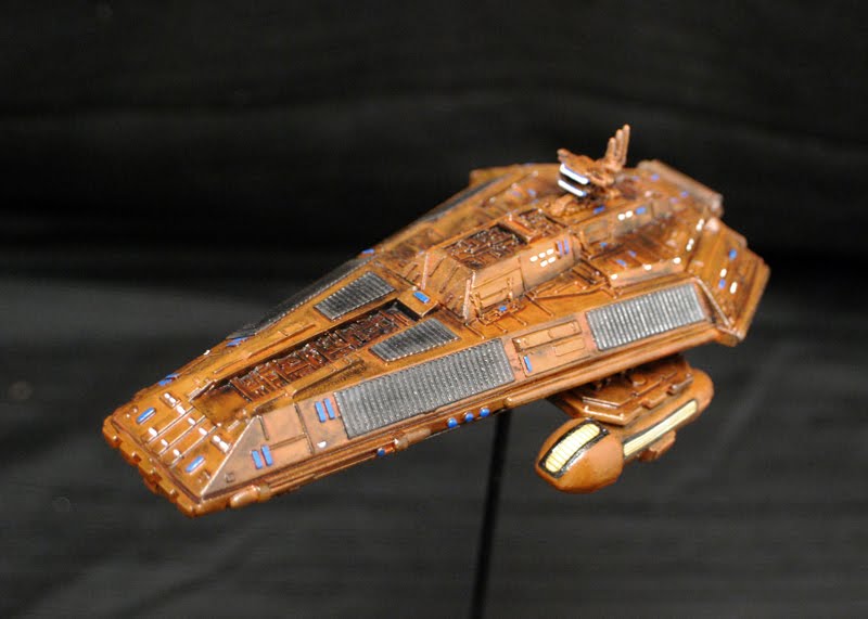 Tyken's Rift: Fresh out of Drydock: 1400 Scale Bajoran Freighter