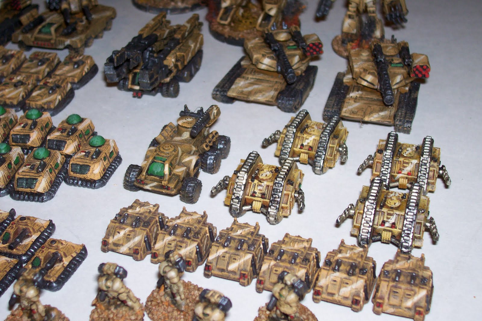 Combat Storm Wars: My 6mm Human Armies