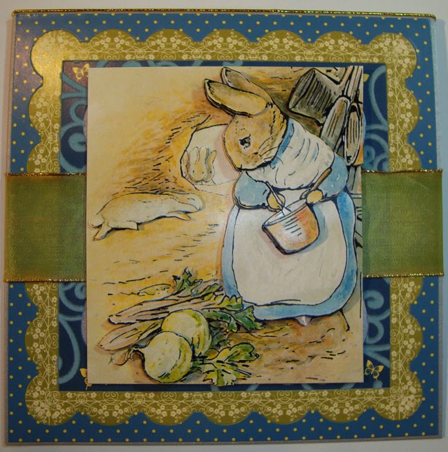 Carmi's Art: Peter Rabbit Decoupage