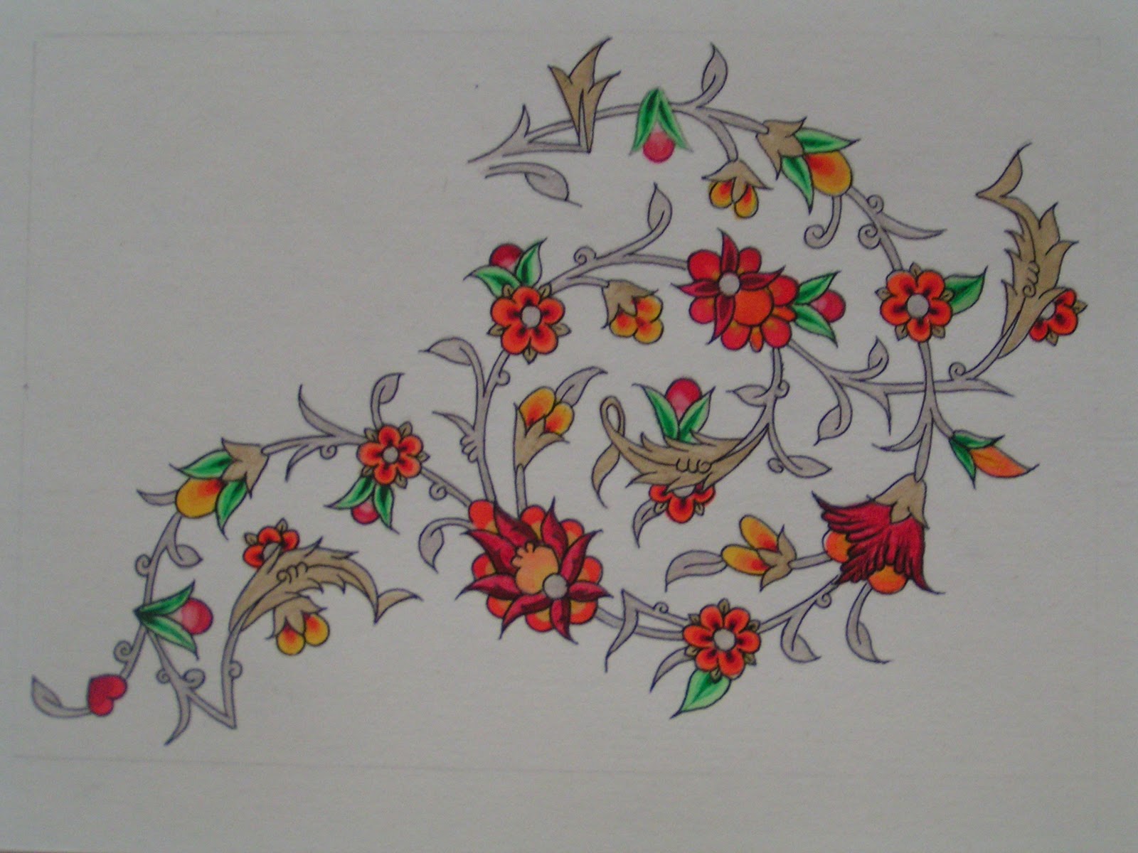 Persian Illuminations (Tazhib) artwork by Mojgan Lisar