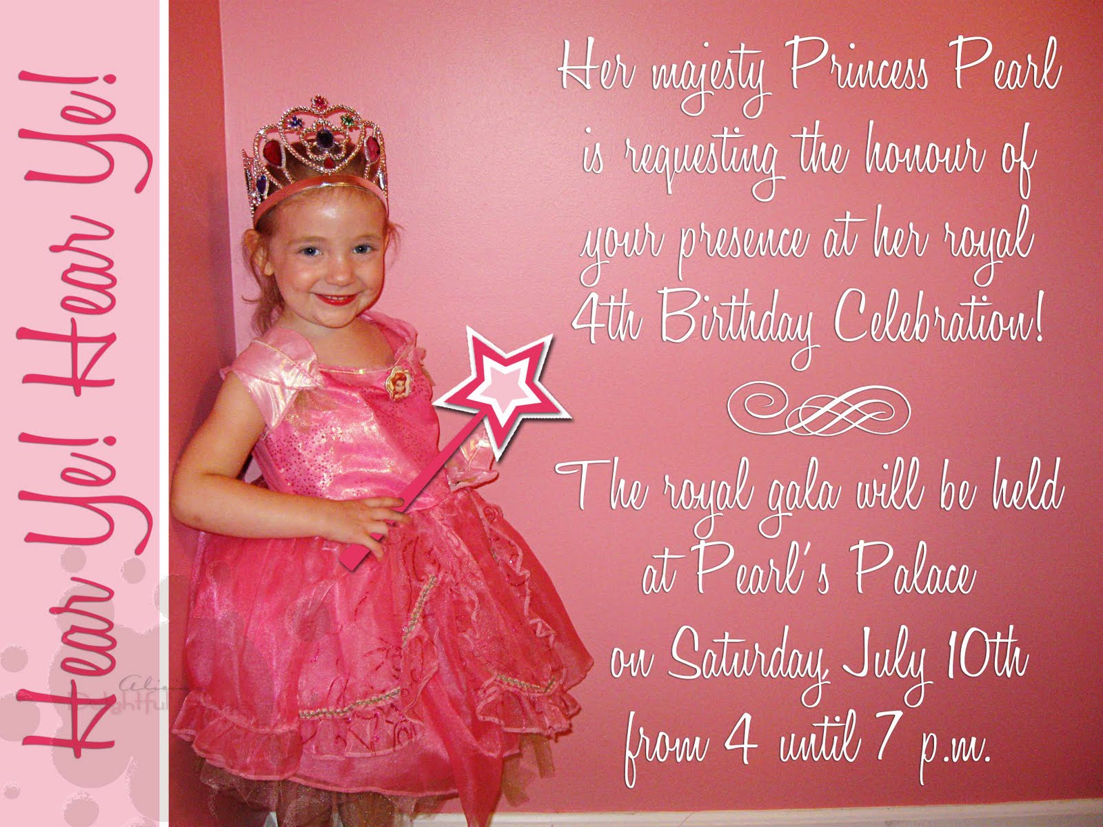 Alicia's Delightful Designs: Custom Invitations
