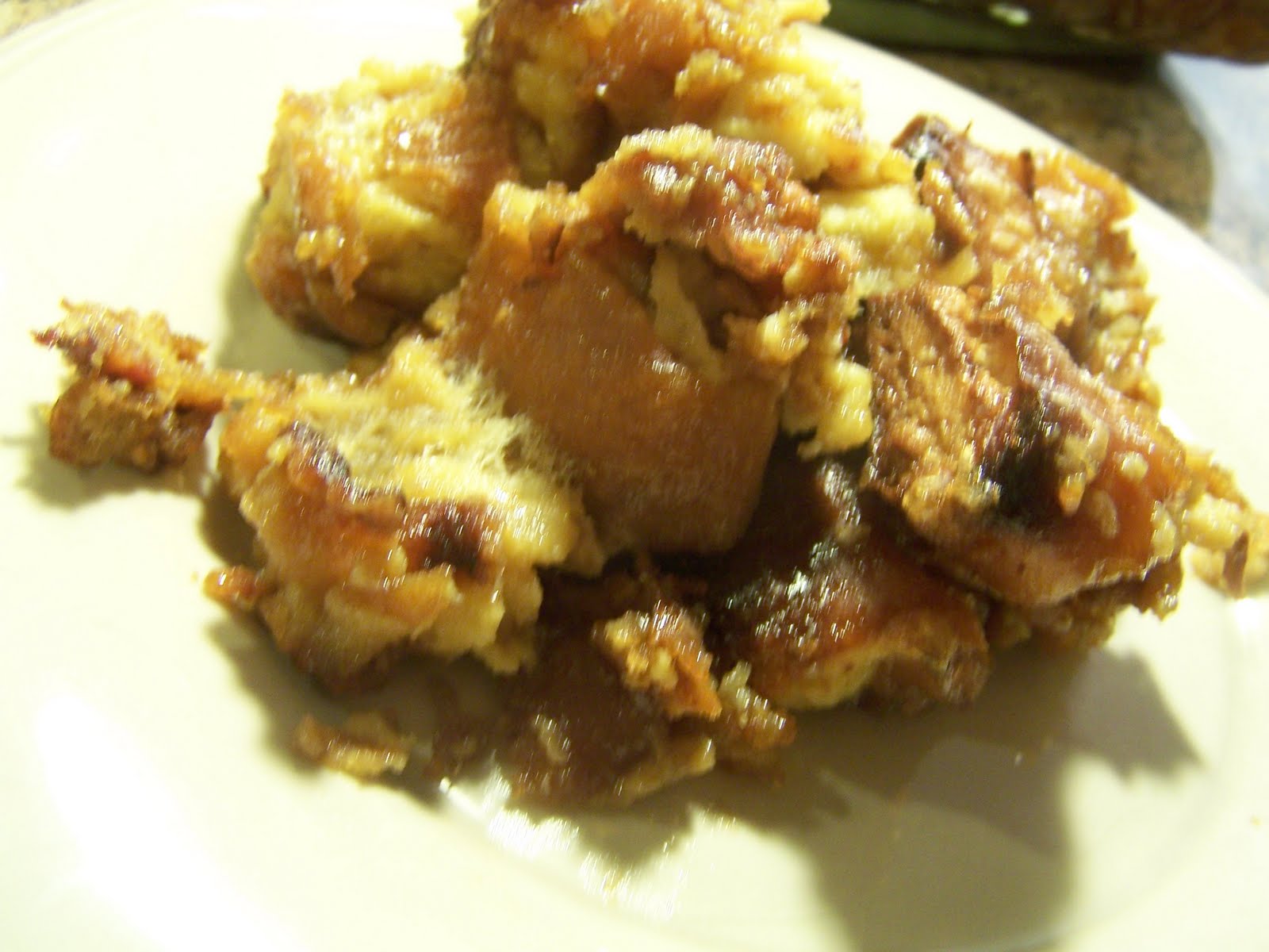 The Peppered Pantry: Maple Bar Bread Pudding