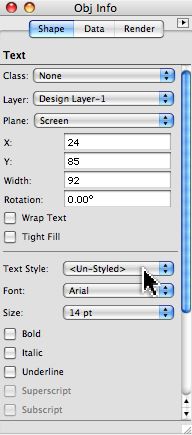 Text Styles in Vectorworks 2011 – Archoncad.com Knowledgebase