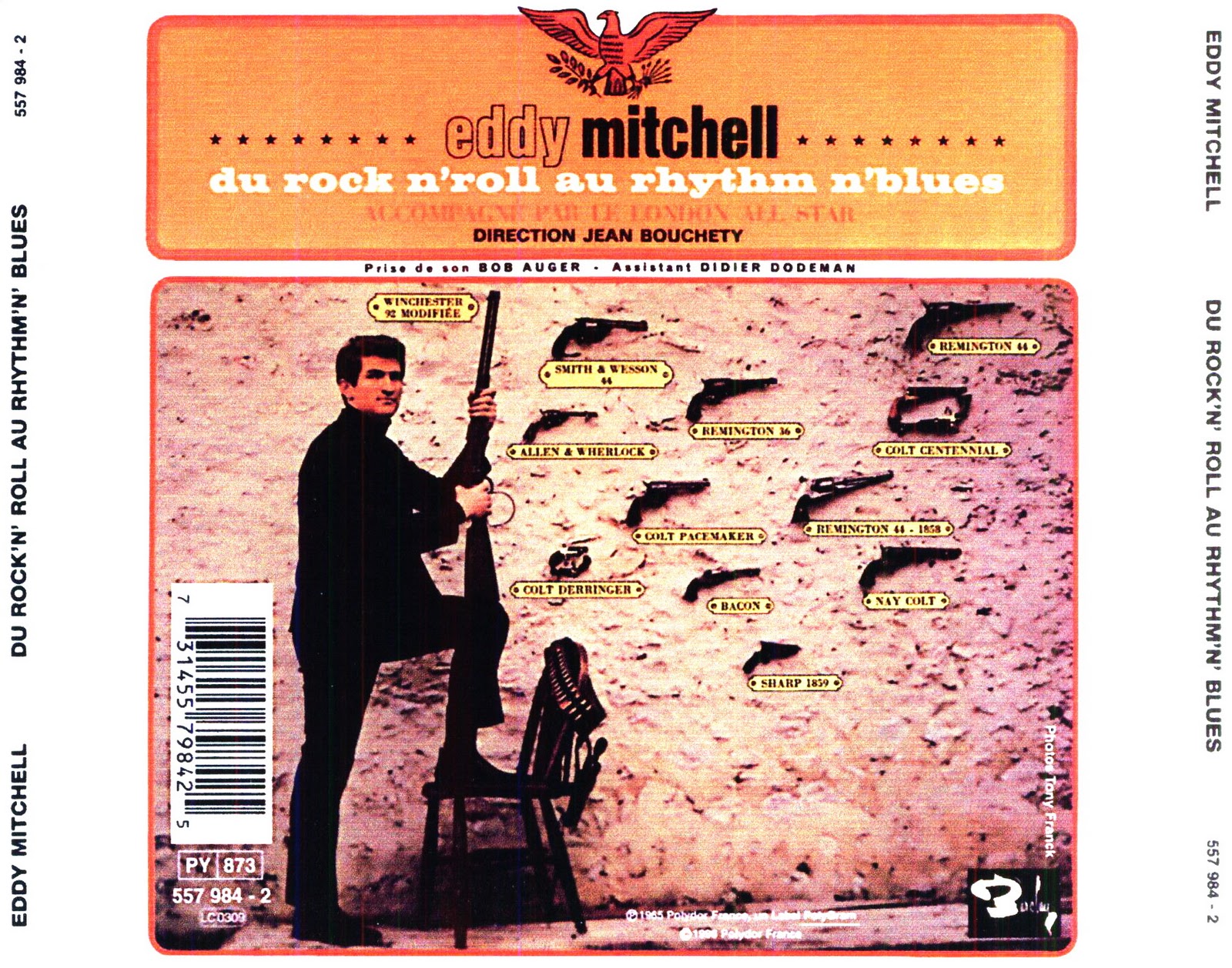 My music new: Eddy Mitchell - Du rock n'roll au rhythm n'blues