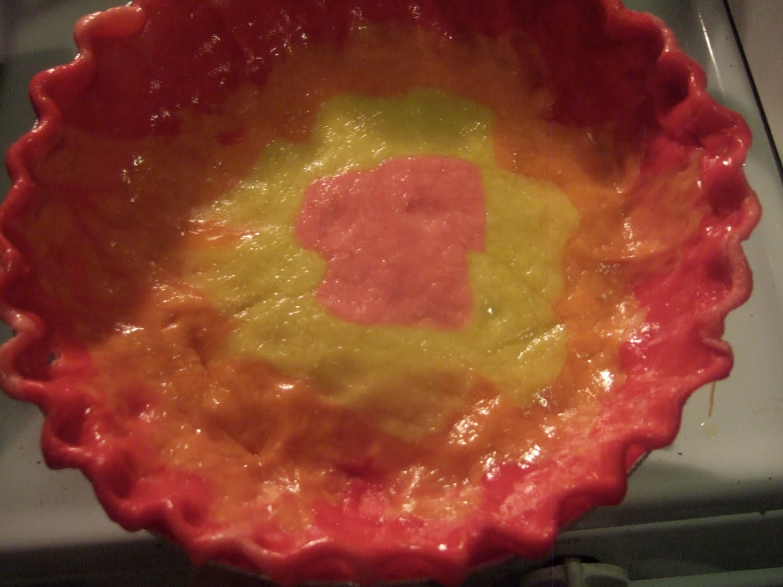 THE FOOD IS ALRIGHT: SKITTLES PIE!